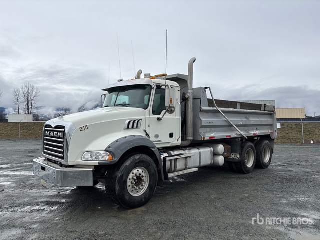 2017 Mack GU813 6x4 T/A Dump Truck | Ritchie Bros. Auctioneers