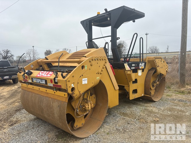 2014 Cat CB54 Double Drum Roller in Montgomery, Alabama, United States ...