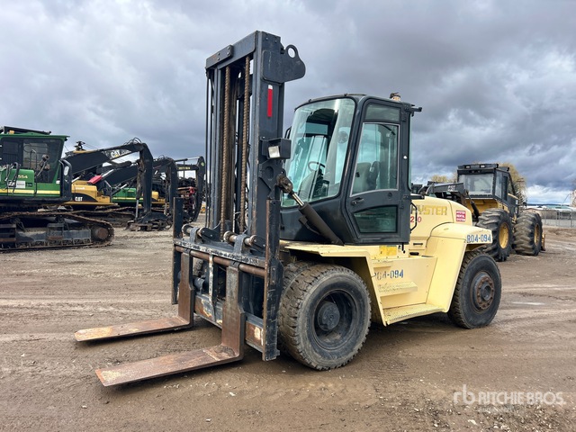 2004 Hyster H210HD 18450 lb Pneumatic Tire Forklift | Ritchie Bros ...