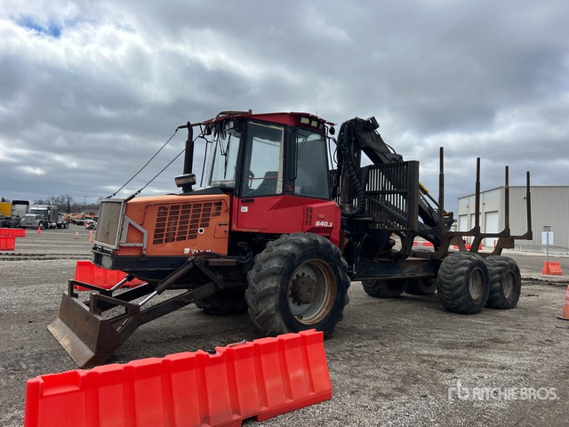 2008 Valmet 840.3 6x6 Log Forwarder | Ritchie Bros. Auctioneers