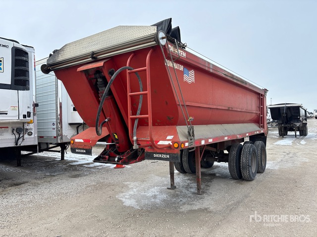 2006 Dierzen 22 ft T/A Frameless End Dump Trailer | Ritchie Bros ...