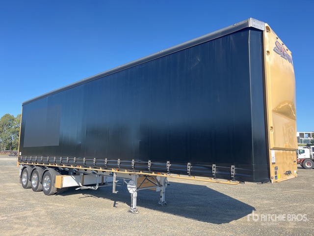 2022 Vawdrey 12 m Tri/A Curtain Side Trailer | Ritchie Bros. Auctioneers