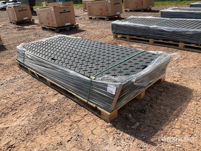 Quantity of (15) 2026 FPM Ground Protection Mats, 4 ft x 8 ft (Unused ...