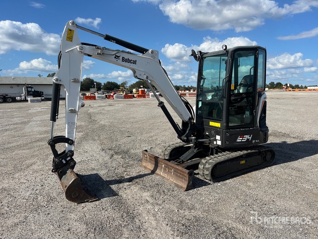 2021 Bobcat E34 Mini Excavator | Ritchie Bros. Auctioneers