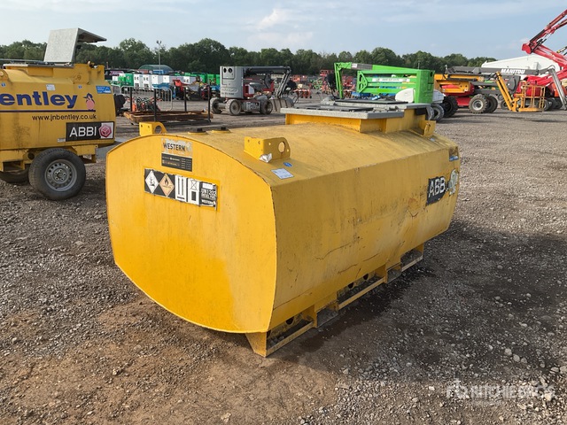 2016 Western 20 ART Skid Mounted Steel Diesel S/A Bowser Tanque de ...