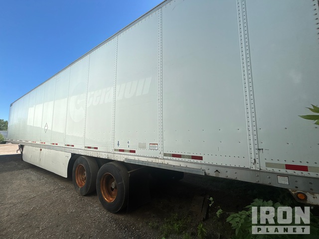 2012 (unverified) Great Dane CPL-3314-21053 53 ft x 102 in T/A Van ...