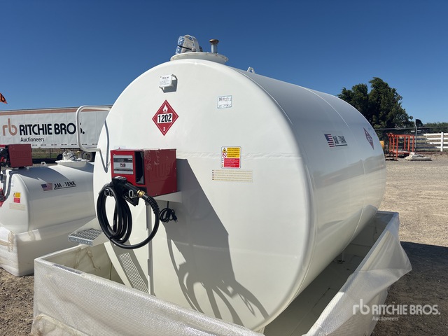 2026 AM Tank 2300N 2376 gal Skid Mounted Steel Diesel Fuel Tank (Unused ...