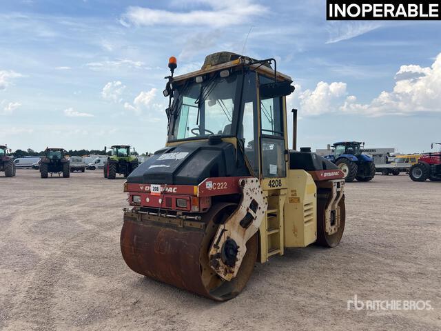 2001 Dynapac CC222 Compacteur Vibrant Tendem Double Drum Roller ...