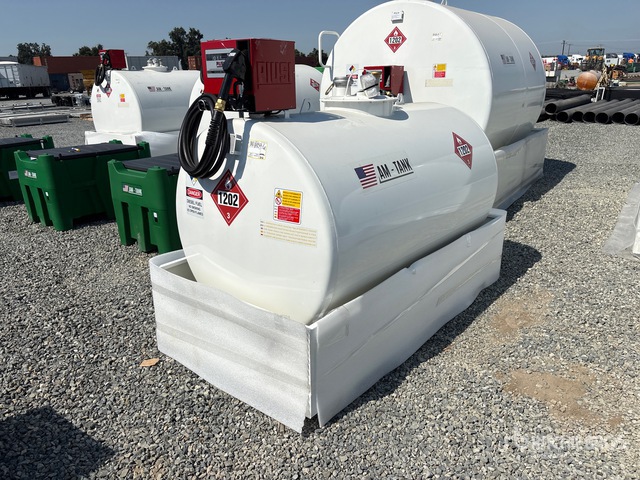 2026 AM-Tank 500 490 gal Skid Mounted Steel Diesel Fuel Tank (Unused ...