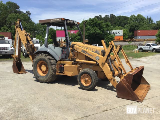 Surplus Case 580 Super L Backhoe Loader in Austell, Georgia, United ...