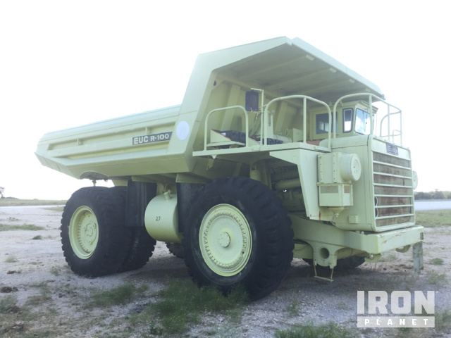 Euclid R100 Off-Road End Dump Truck in Blanket, Texas, United States ...