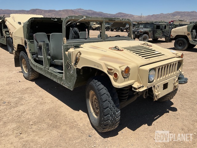 Surplus AM General M1114 w/MCTAGS HMMWV 4 Door w/Slant Back in Yermo ...