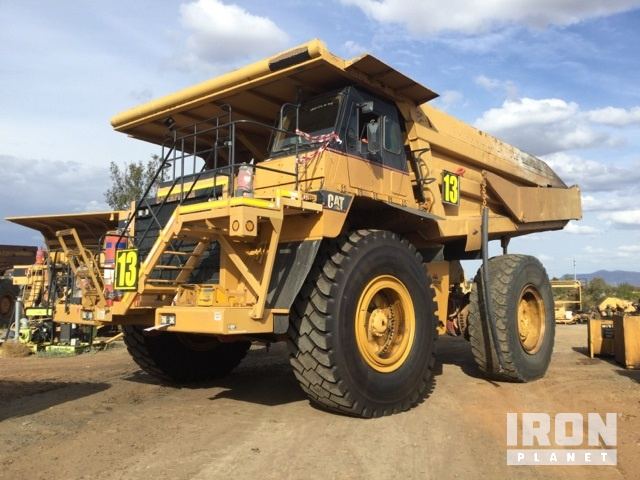 1991 Cat 785 Off-Road End Dump Truck, Rock Truck