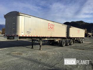 2007 Stargate B-Train End Dump Trailer in Canada (IronPlanet Item #2878217)