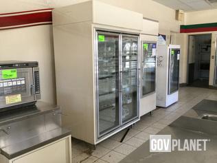 Hussman HGL-2-TSSA Self Contained Double Glass Door Merchandiser - L ...