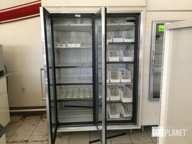 Hussman HGL-2-TSSA Self Contained Double Glass Door Merchandiser - L ...