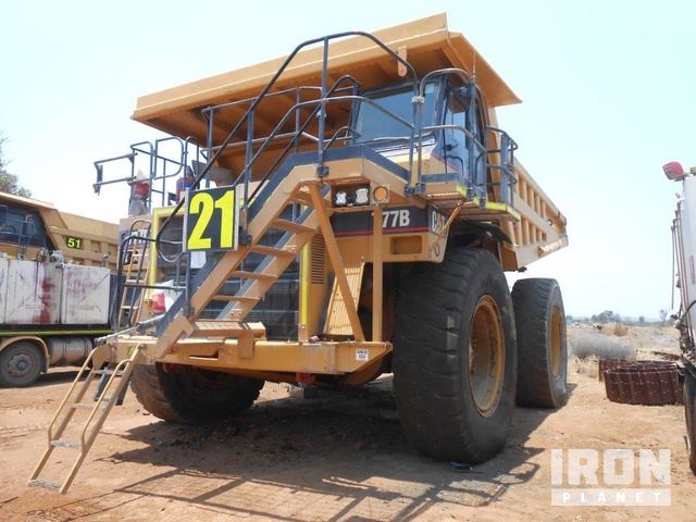 Cat 777B Off-Road End Dump Truck, Rock Truck
