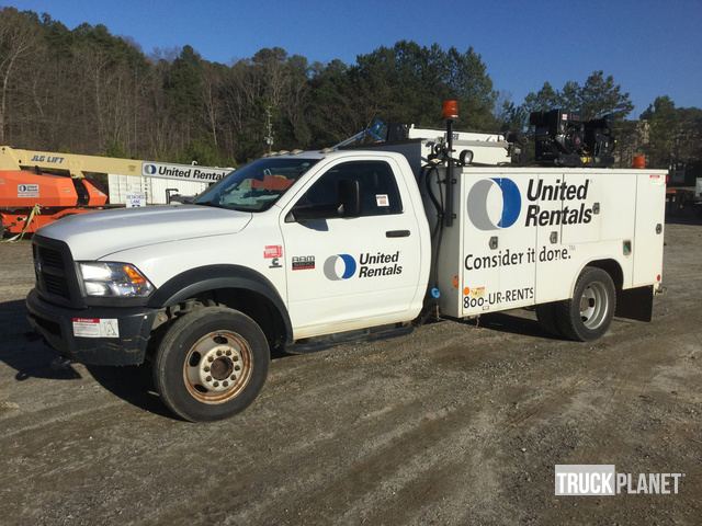 Heavy Duty Work Trucks With Crane