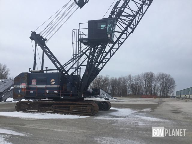 Surplus Manitowoc 4100-W Vicon Series 1 & 2 Lattice-Boom Crawler Crane ...