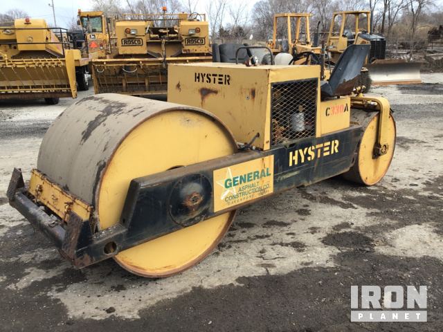 Hyster C330A Double Drum Roller in Davenport, Iowa, United States ...