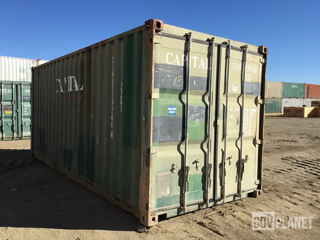 Surplus Dalian Jindo JS-D24CP-B Shipping Container in Yermo, California ...