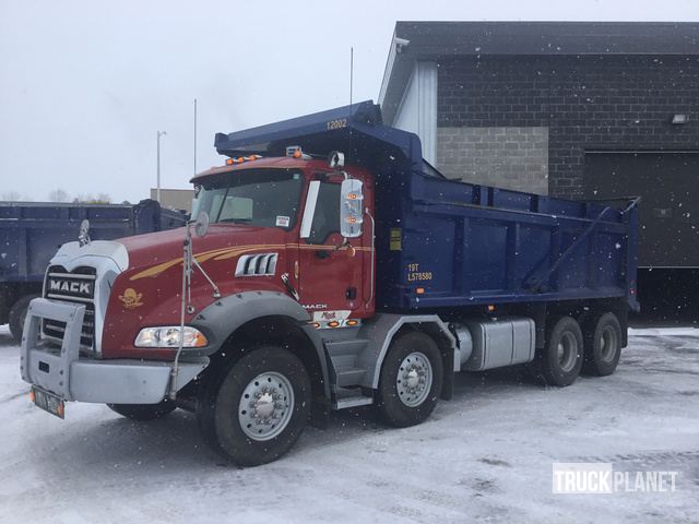 2013 Mack GU800 8x4 Dump Truck in Quebec, Quebec, Canada (IronPlanet ...