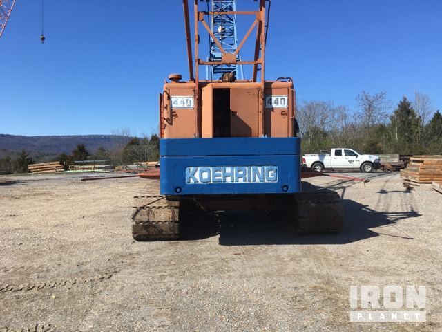 1972 Koehring 440 Spanner Lattice-Boom Crawler Crane in Rossville ...