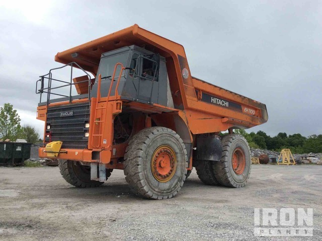 Hitachi EH1100 Off-Road End Dump Truck, Rock Truck