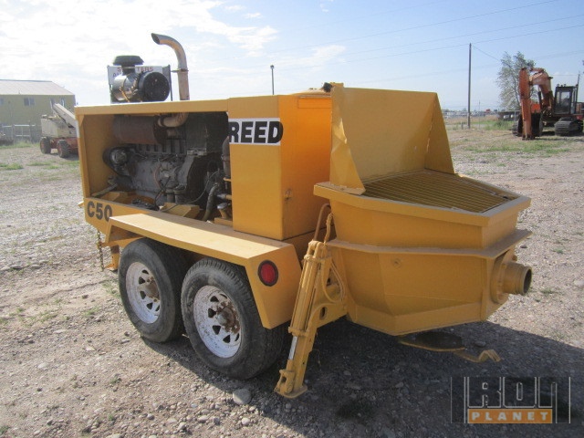 Reed C50HP Concrete Pump Trailer in Idaho Falls, Idaho, United States ...