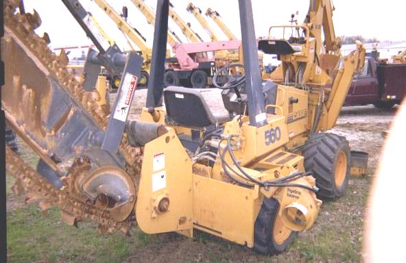 1998 Case 560 Trencher:
