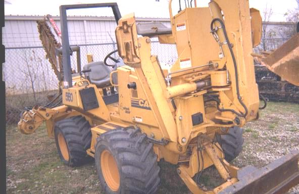 1998 Case 560 Trencher: