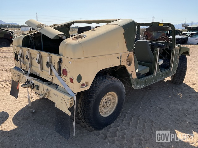 Surplus AM General M1114 w/MCTAGS HMMWV 4 Door w/Slant Back in Yermo ...