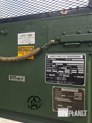 M548A1 TRACKED AMPHIBIOUS CARGO CARRIER in Washington, Missouri, United ...