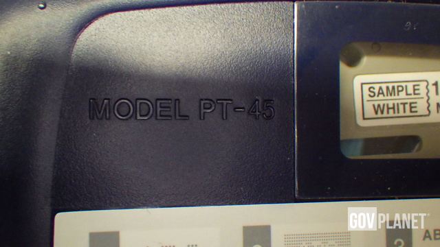 Brother PT-45 Label Maker in Edmonton, Alberta, Canada (IronPlanet Item ...