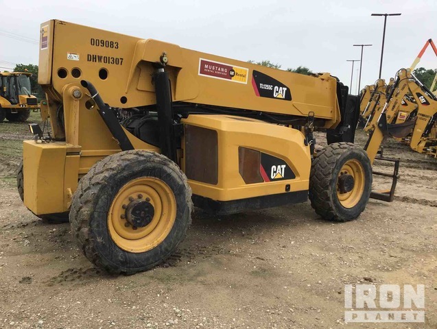 2014 Cat TL1255C 4x4 12000 lb Telehandler in Houston, Texas, United ...