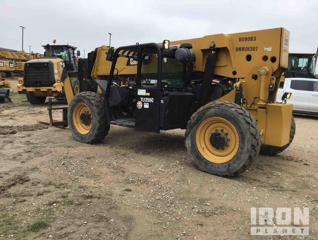 2014 Cat TL1255C 4x4 12000 lb Telehandler in Houston, Texas, United ...