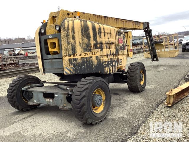 Grove A60J 4WD Diesel Telescopic Boom Lift in Clairton, Pennsylvania ...