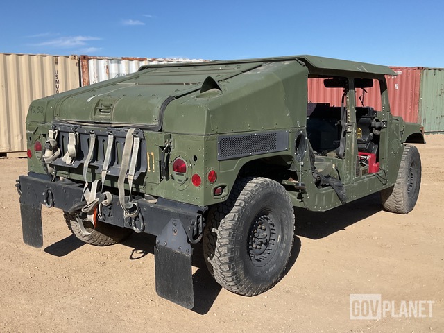 Surplus 2012 AM General M1167 HMMWV 4 Door Hard Top w/Slant Back in ...