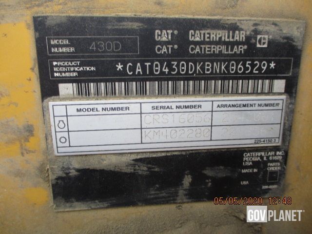 2005 Cat 430D Back hoe Loader in Cincinnati, Ohio, United States ...