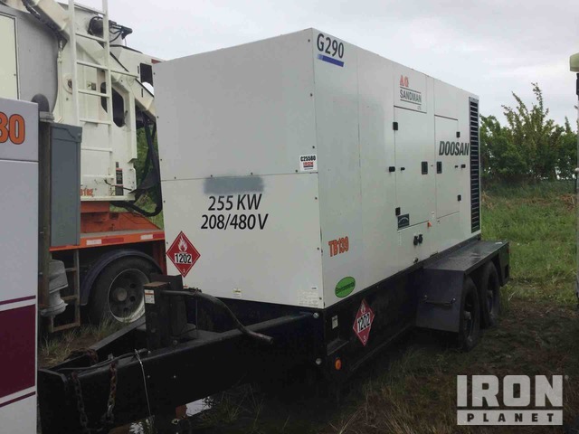 2012 (unverified) Doosan G290 281 kVA Mobile Gen Set in County Of ...
