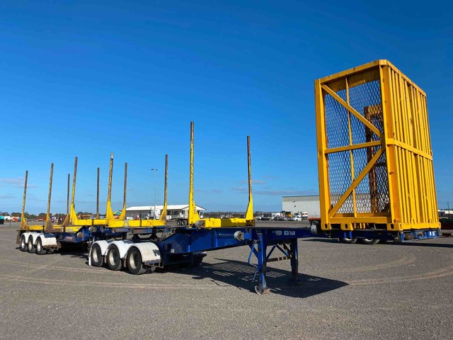 Roll-Off Trailers Removable Gooseneck Trailers Skel Trailers Single ...