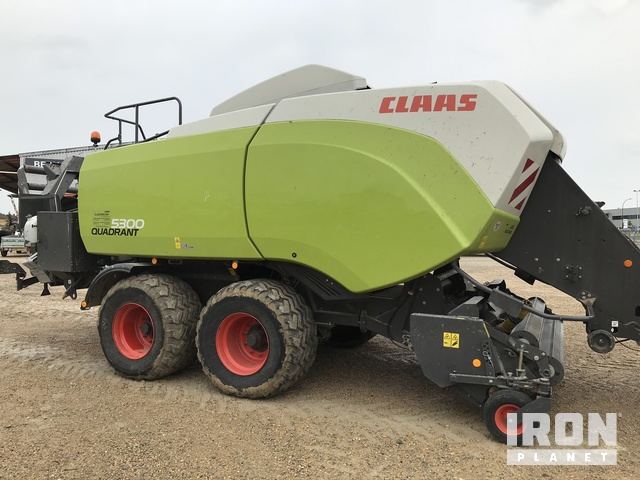 2017 Claas Quadrant 5300 Square Baler, Baler