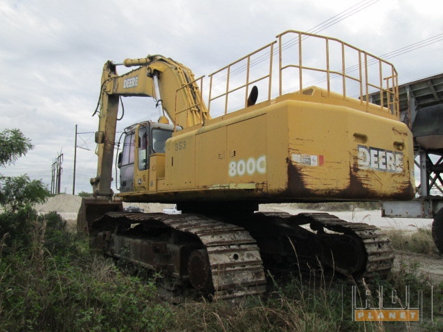 2003 John Deere 800C Track Excavator in Loxahatchee, Florida, United ...