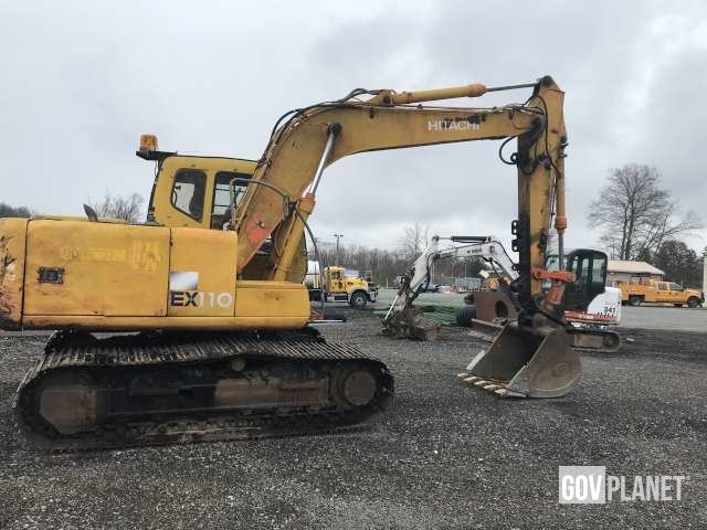 2000 Hitachi EX110-V Track Excavator - P0033373 in Waynesburg ...