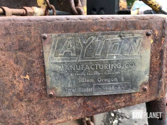 1972 Layton Asphalt Paver - P0204816 in Towanda, Pennsylvania, United ...