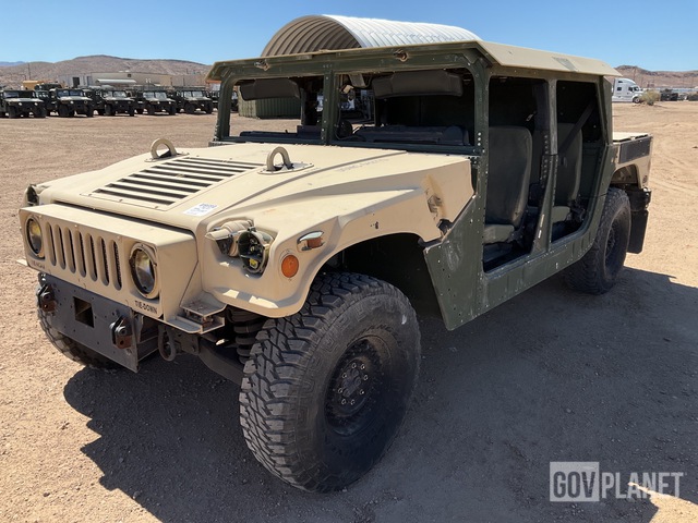 Surplus 2008 AM General M1165A1 HMMWV 4 Door Hard Top w/Truck Body in ...