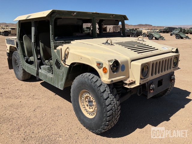 Surplus 2008 AM General M1165A1 HMMWV 4 Door Hard Top w/Truck Body in ...