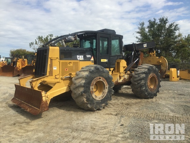 2012 Cat 535C 4x4 Wheel Skidder, Skidder