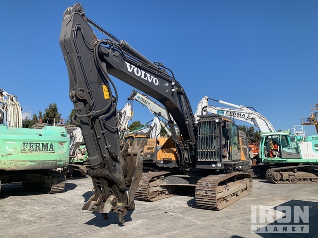 2015 Volvo EC350EL Track Excavator, Hydraulic Excavator