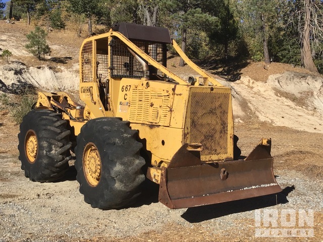 Clark 667C 4x4 Wheel Skidder in Perris, California, United States ...